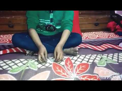 How to make pataka with paper - YouTube