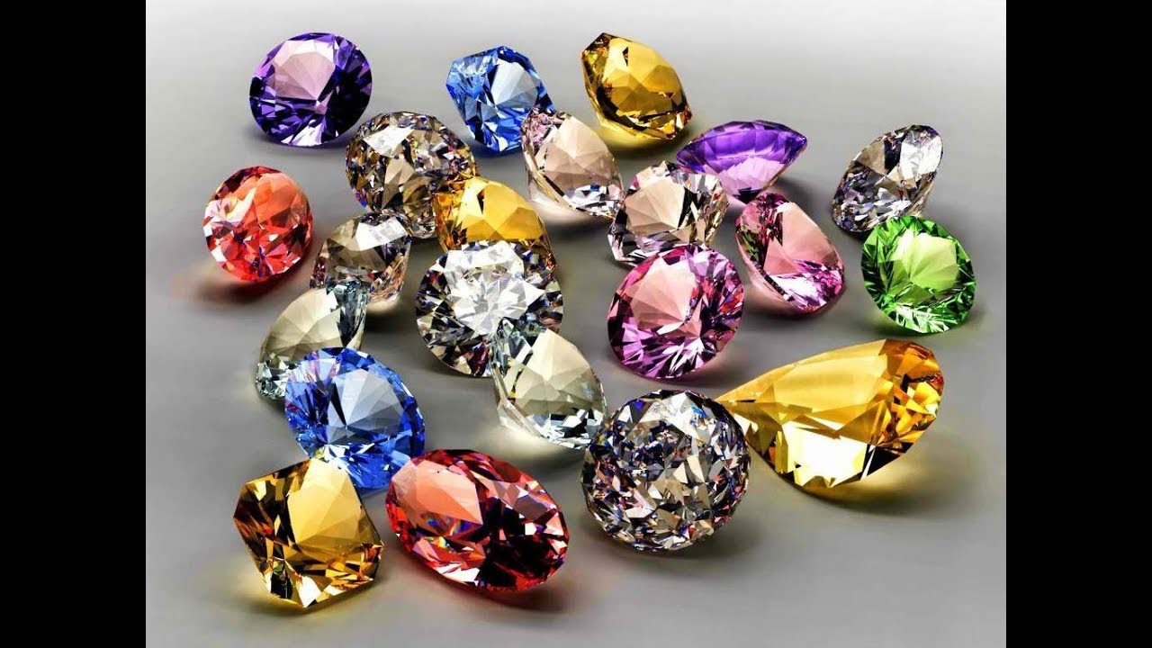 my tiny gem stone collection for future profit. - YouTube