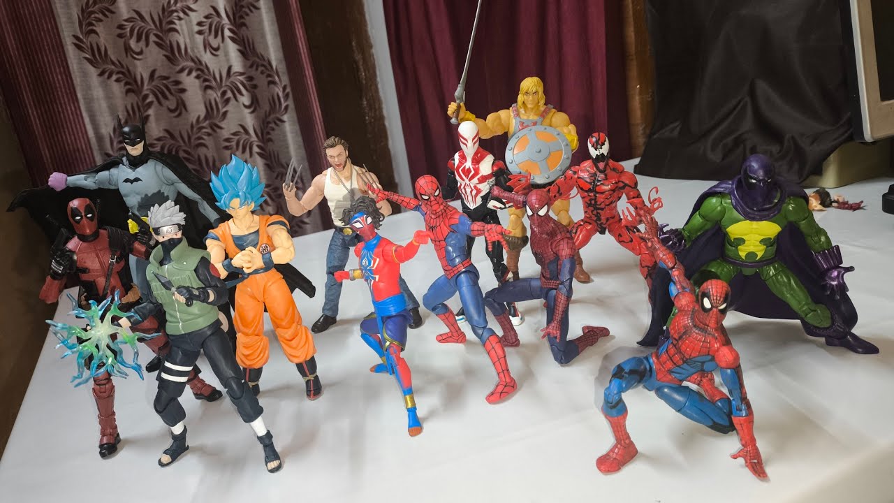 My Top 10 Action Figures Of 2024 #actionfigures #marvellegends #shf # ...