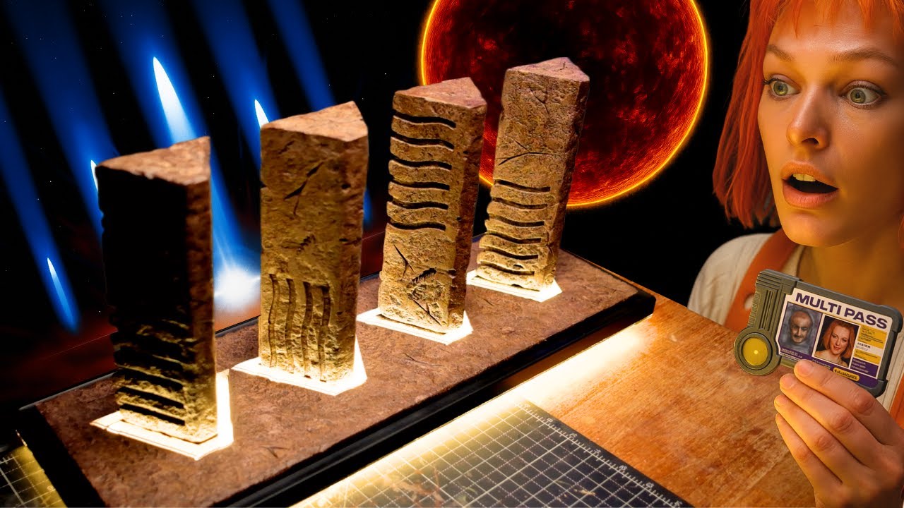 I made the Elemental Stones from the Fifth Element - YouTube