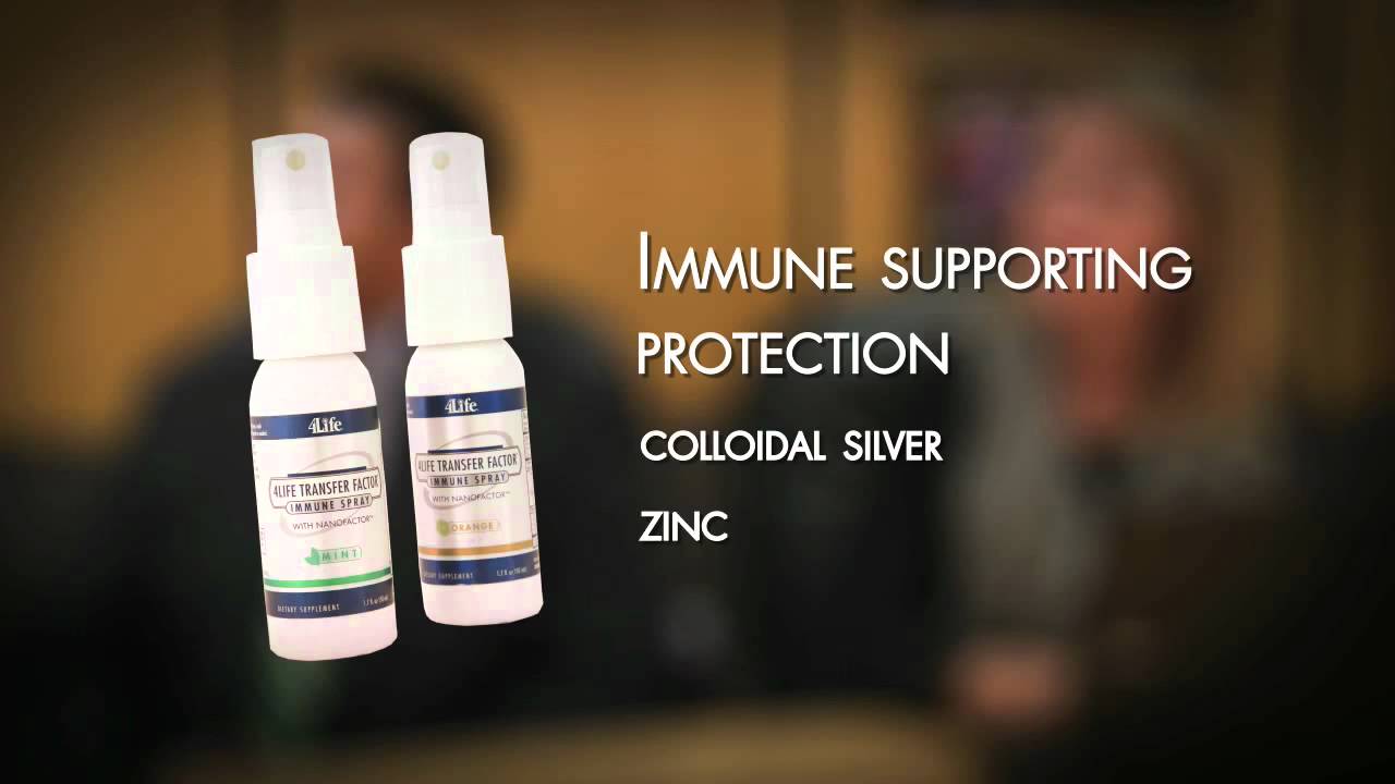 4Life TF Immune Spray - YouTube