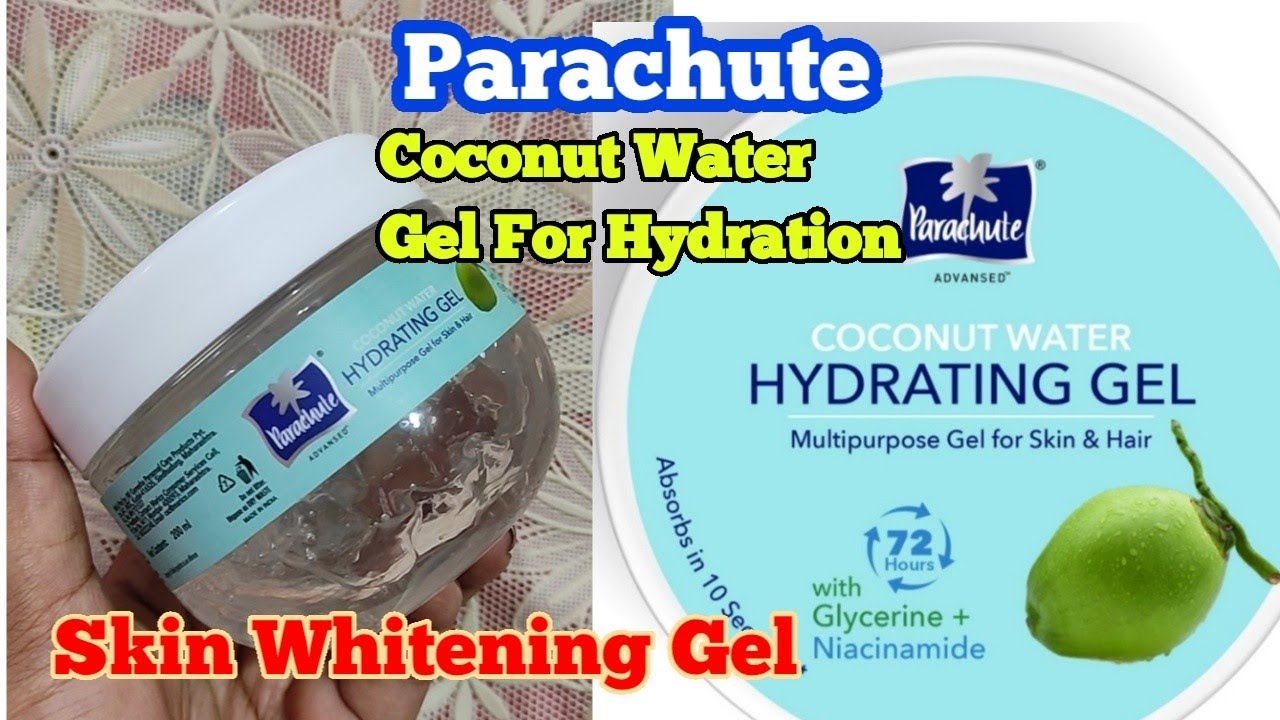 Hydration Gel |Parachute Coconut Water Multipurpose Gel For Skin& Hair ...