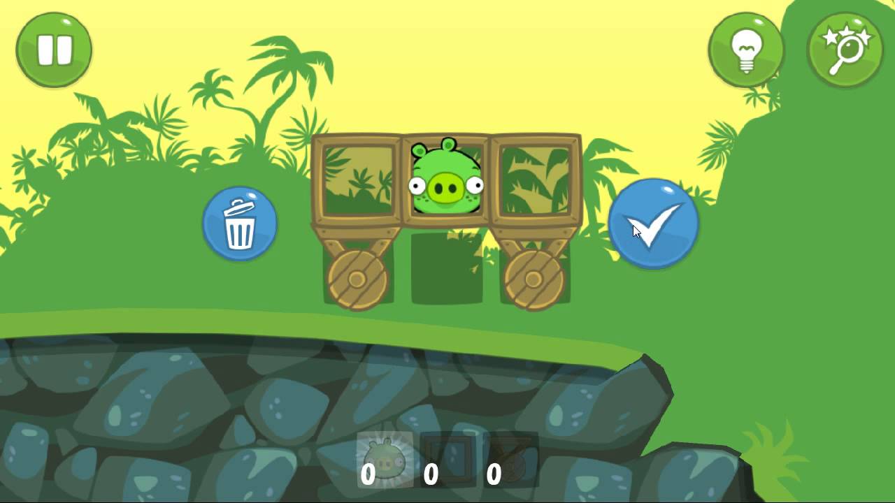 Bad Piggies Game Play: Episode 1 - YouTube