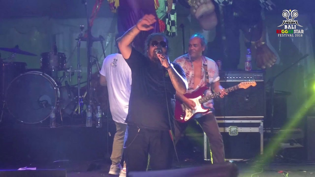 JONI AGUNG & DOUBLE T SKA Genjek SNI At Bali Reggae Star Festival 2018 ...