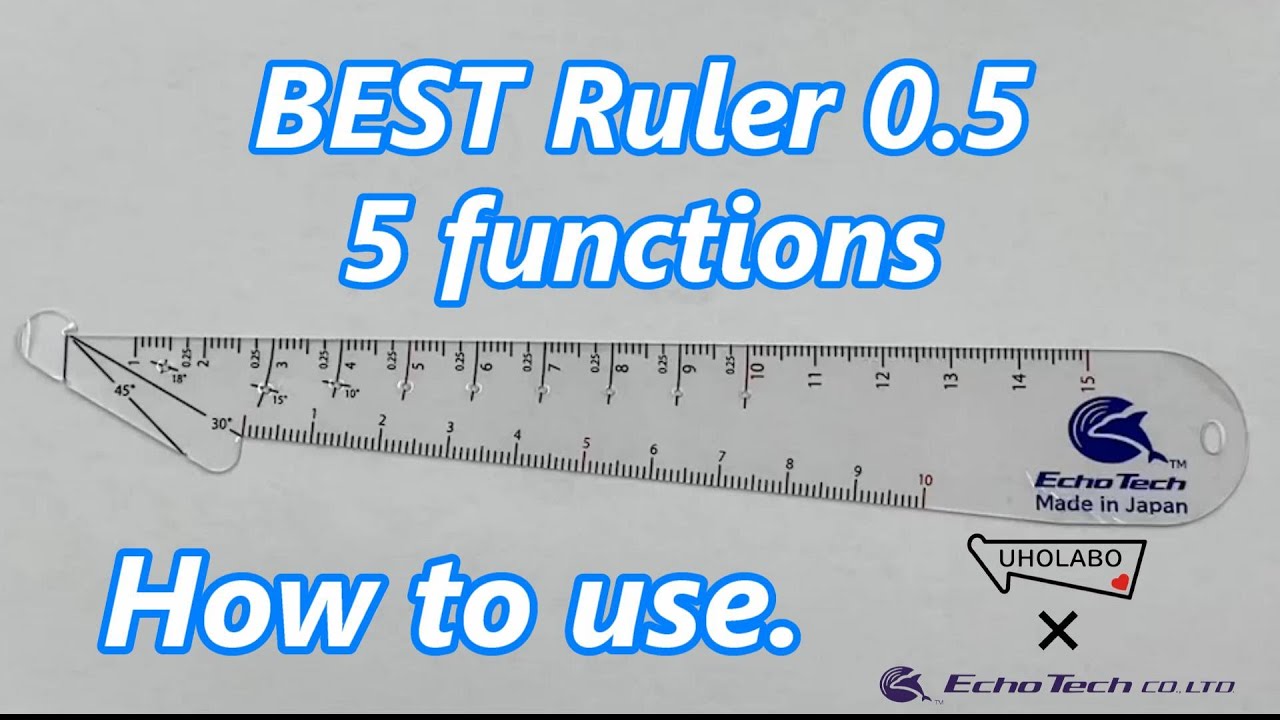 How To Use 5 Functions Of BEST Ruler 0 5 UHOLABO Echo Tech Co Ltd How To Use 5 Functions Of BEST Ruler 0 5 UHOLABO Echo Tech Co Ltd