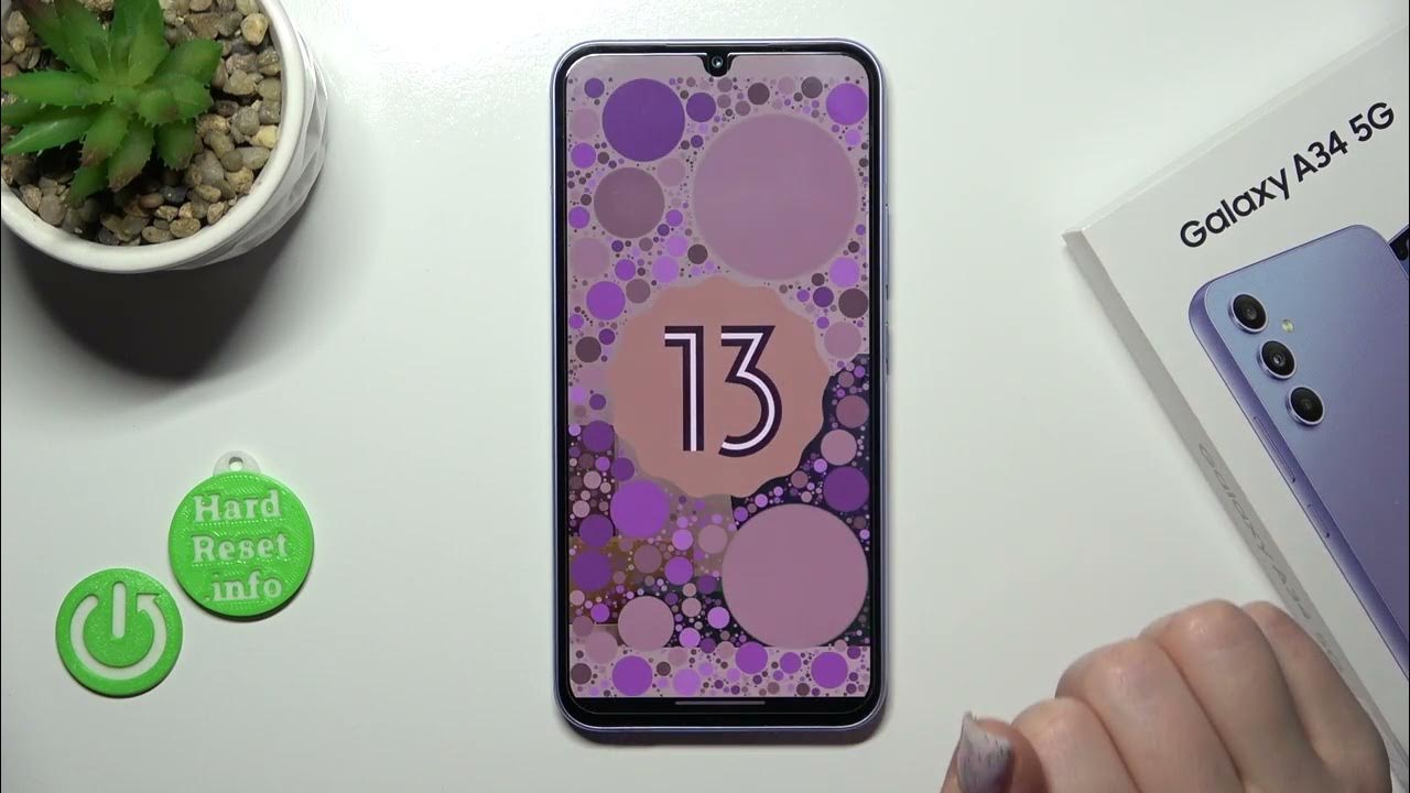 How To Check Android Version On Samsung Galaxy A34 - YouTube