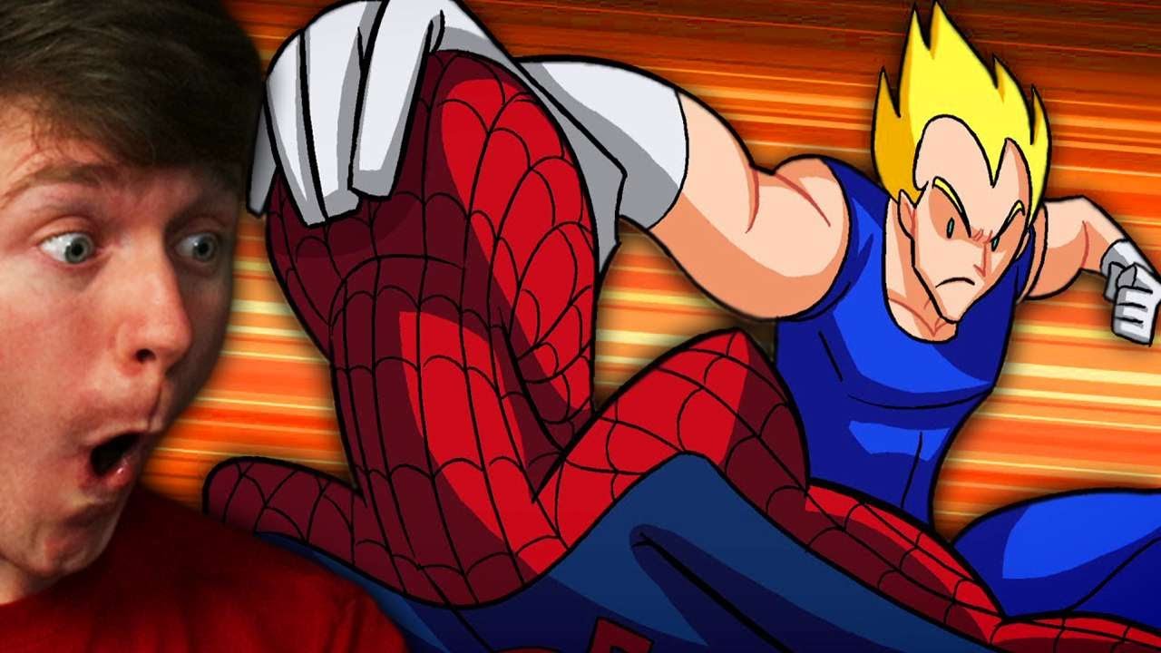 DRAGON BALL Z vs MARVEL SUPERHEROS the FIGHT - YouTube