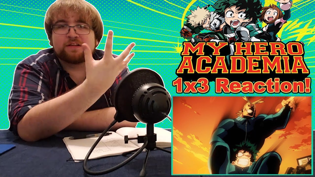 My Hero Academia (DUB) 1x3: "Roaring Muscles" | Reaction! - YouTube