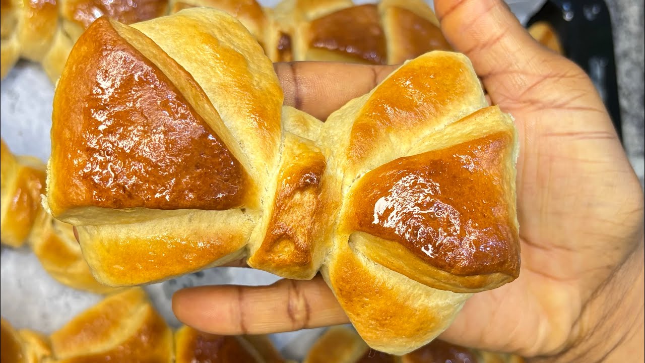 Soft & Fluffy Bow Buns Recipe | Easy Homemade Bread Without Stress ...