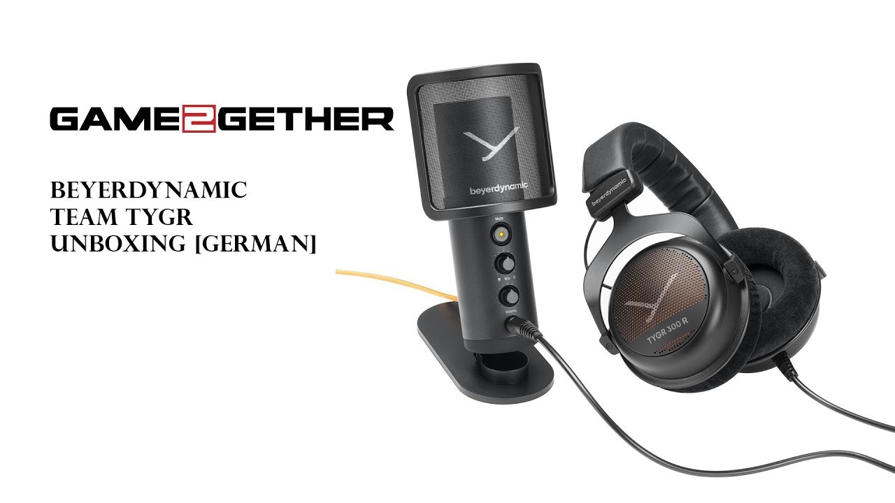 beyerdynamic TEAM TYGR Unboxing [GERMAN] - YouTube