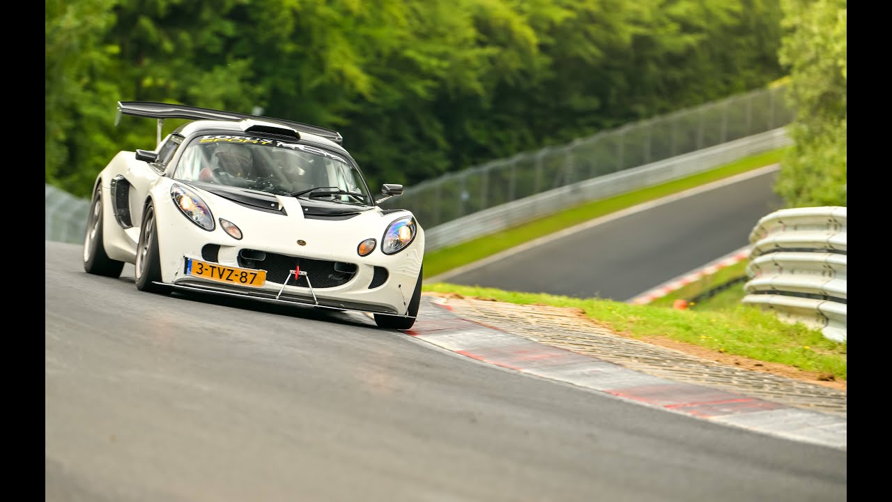 Corner balanced Exige @Nurburgring Nordschleife so annoyed by yellow ...