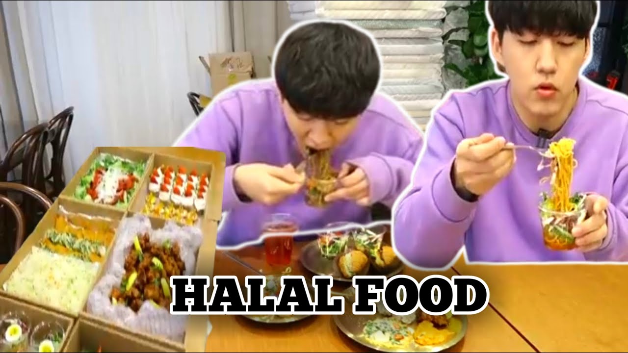The most delicious halal food from Korea - YouTube