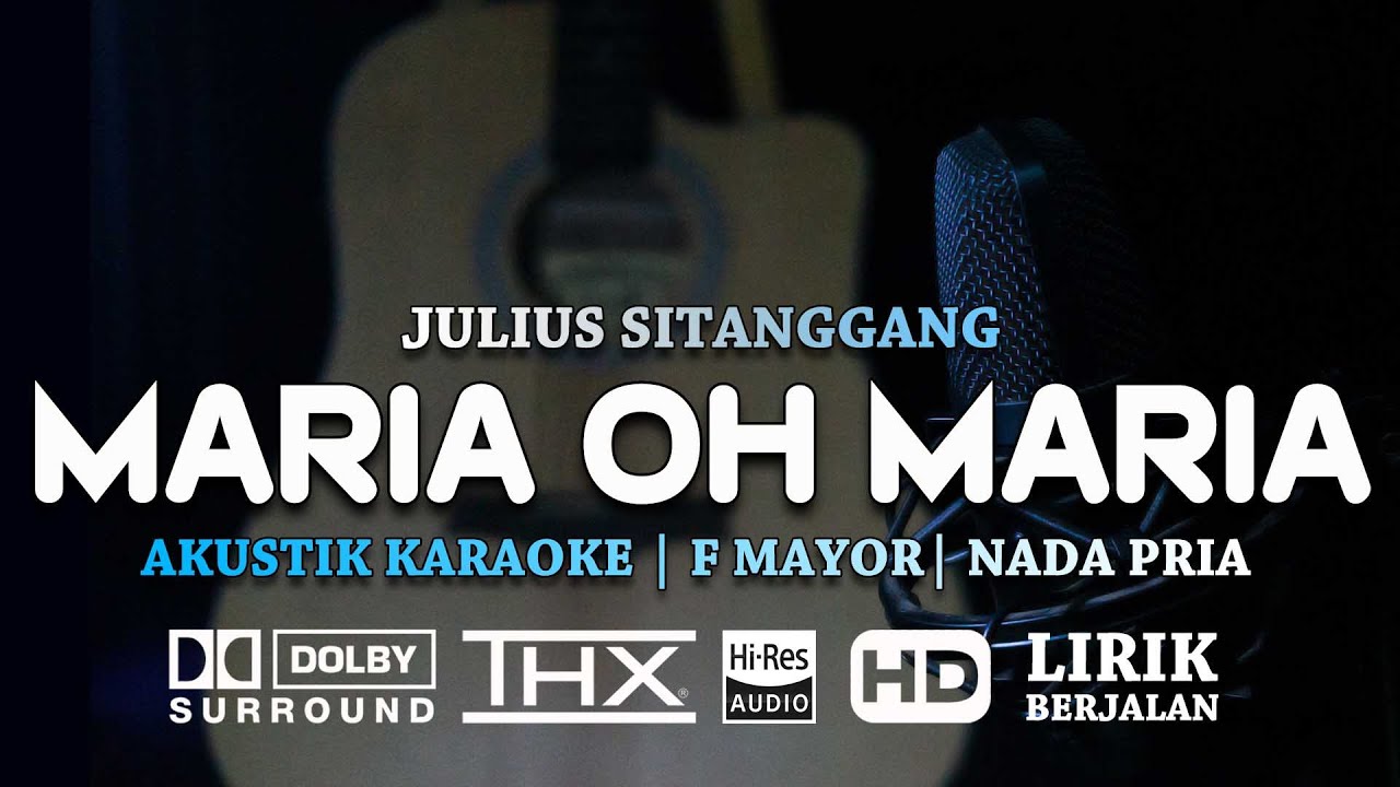 Maria - Julius Sitanggang - Karaoke Pop Kenangan versi Akustik Rasa ...