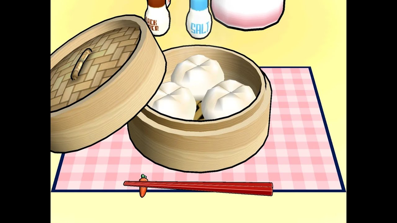 Cooking Mama Cook Off: Steamed Pork Buns- 1467 points - YouTube