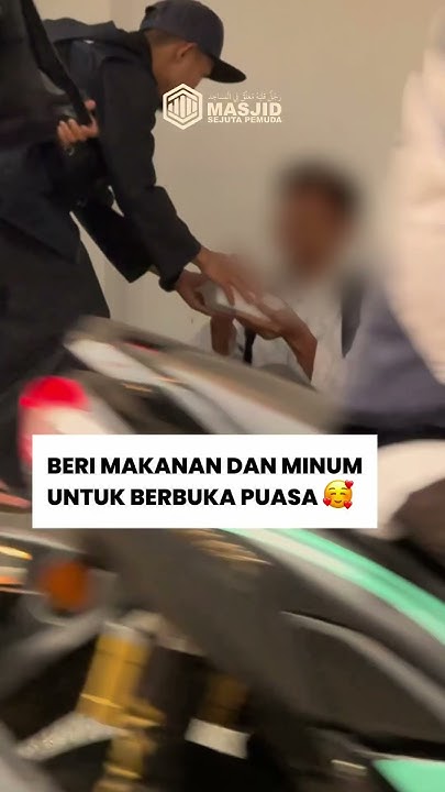 LAMA MENGANTRI, BAPAK INI MALAH GAK KEBAGIAN MAKAN GRATIS BUKA PUASA😭 #masjid #marbot - YouTube