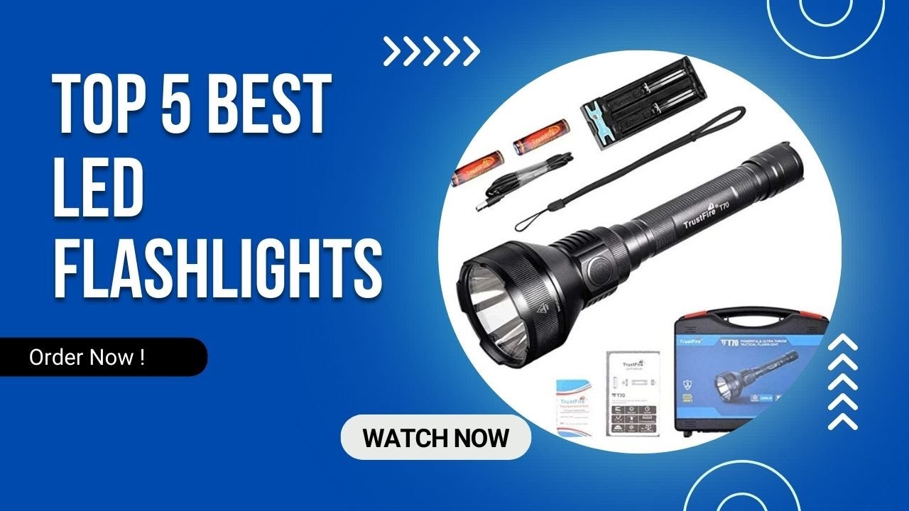 Top 5 Best LED Flashlights in 2025 on AliExpress - YouTube