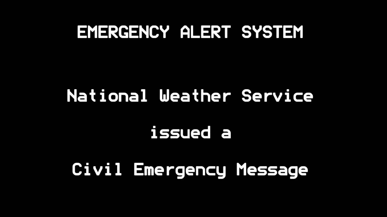 NOAA Weather Radio - EAS #836 - Civil Emergency Message - 4/28/14 7:25 ...