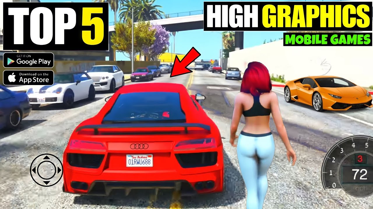 TOP 5 BEST HIGH GRAPHICS GAMES FOR ANDROID! REALISTIC GRAPHICS GAMES/HIGH GRAPHICS GAMES/NEW ...