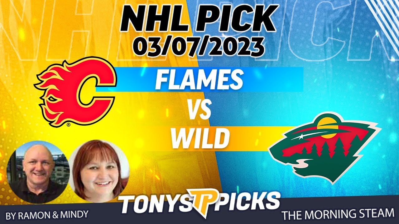 Calgary Flames vs Minnesota Wild 3/7/2023 FREE NHL Odds and Picks on ...
