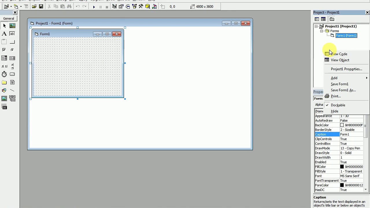 Mdi Form Visual Basic Concept Youtube