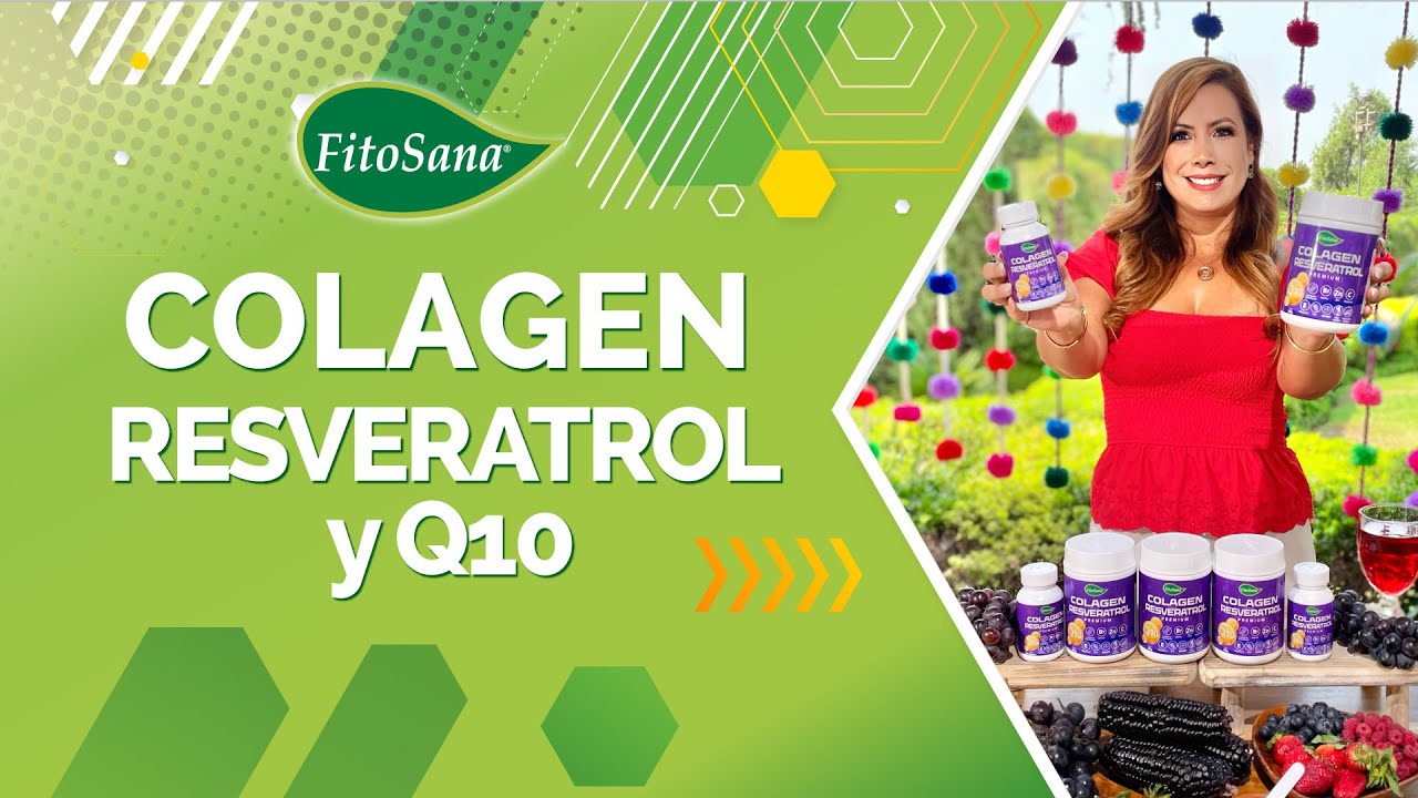 Nuevo Colagen Resveratrol y Q10 de Fitosana - YouTube