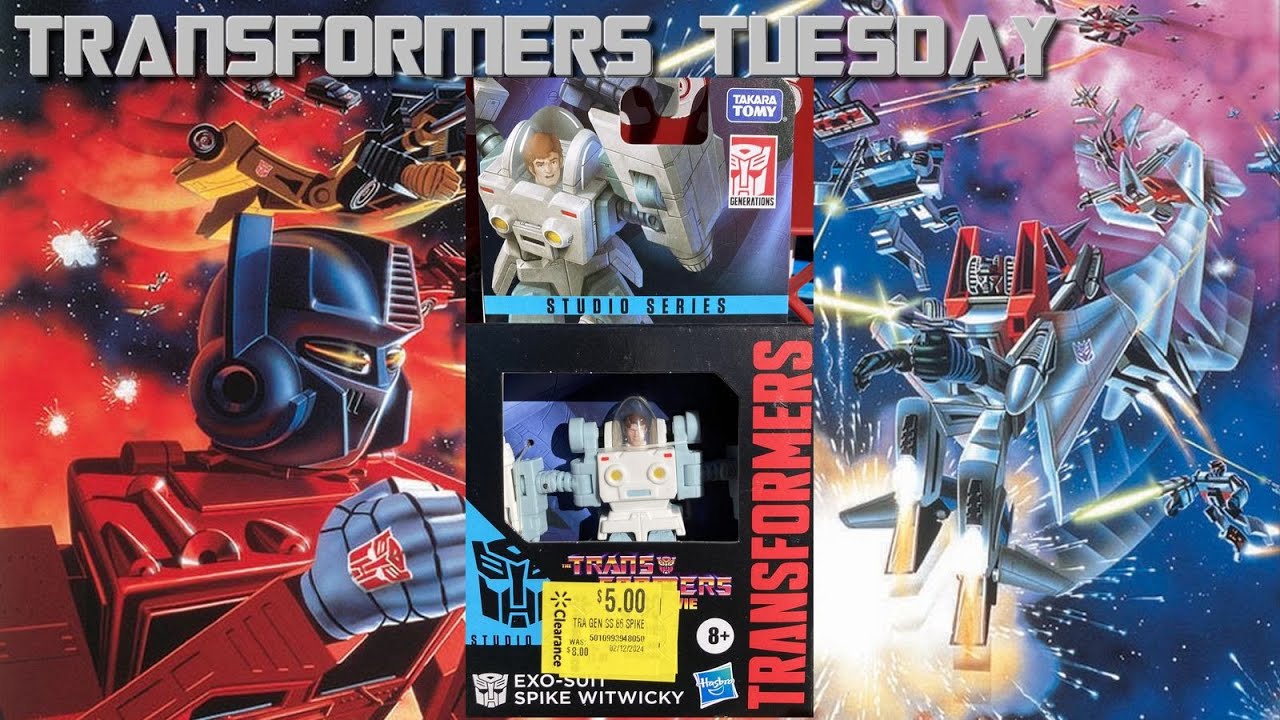 Transformers Tuesday! Exo-Suit Spike Witwicky Studio Series Action ...