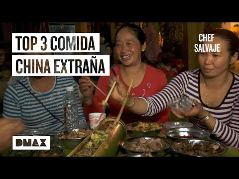 Top 3 recetas extrañas de comida tradicional china | Chef Salvaje