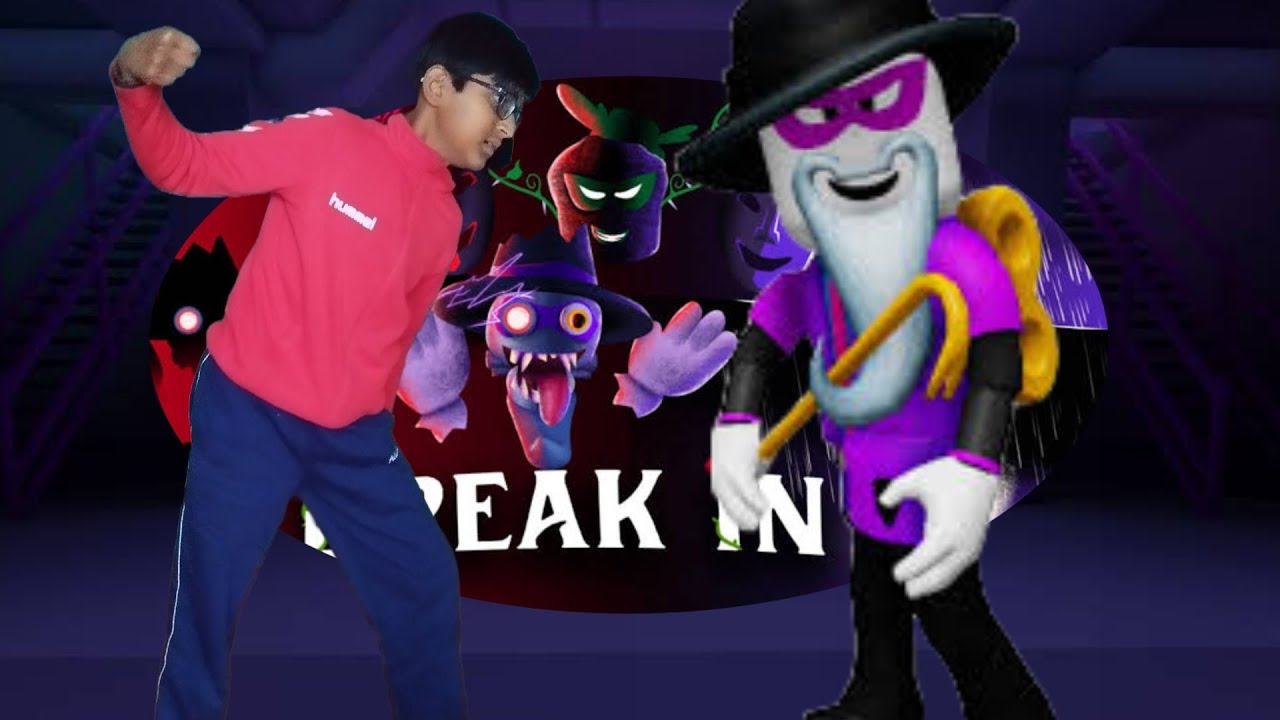 Shadow vs Scarry Larry. (Roblox) break in 2. - YouTube