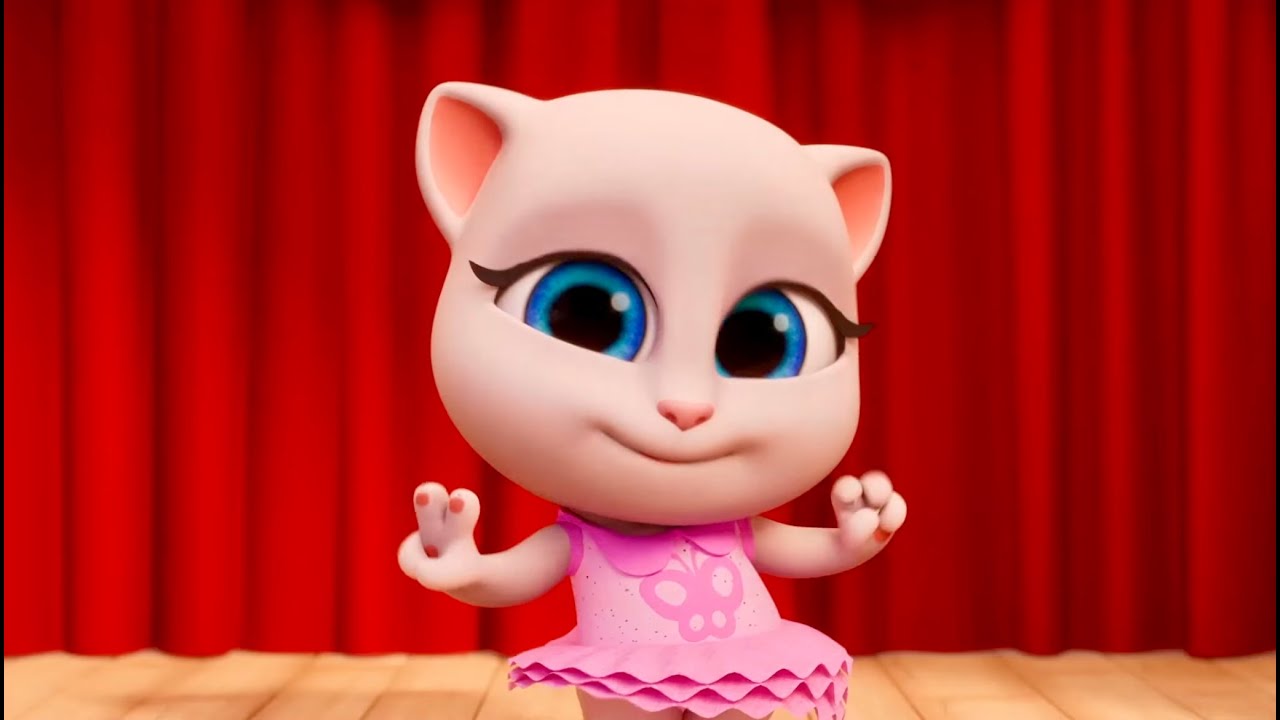 Talking Tom - Show de Talentos da Angela 🔥 Novo Episódio 🔥 Desenhos ...