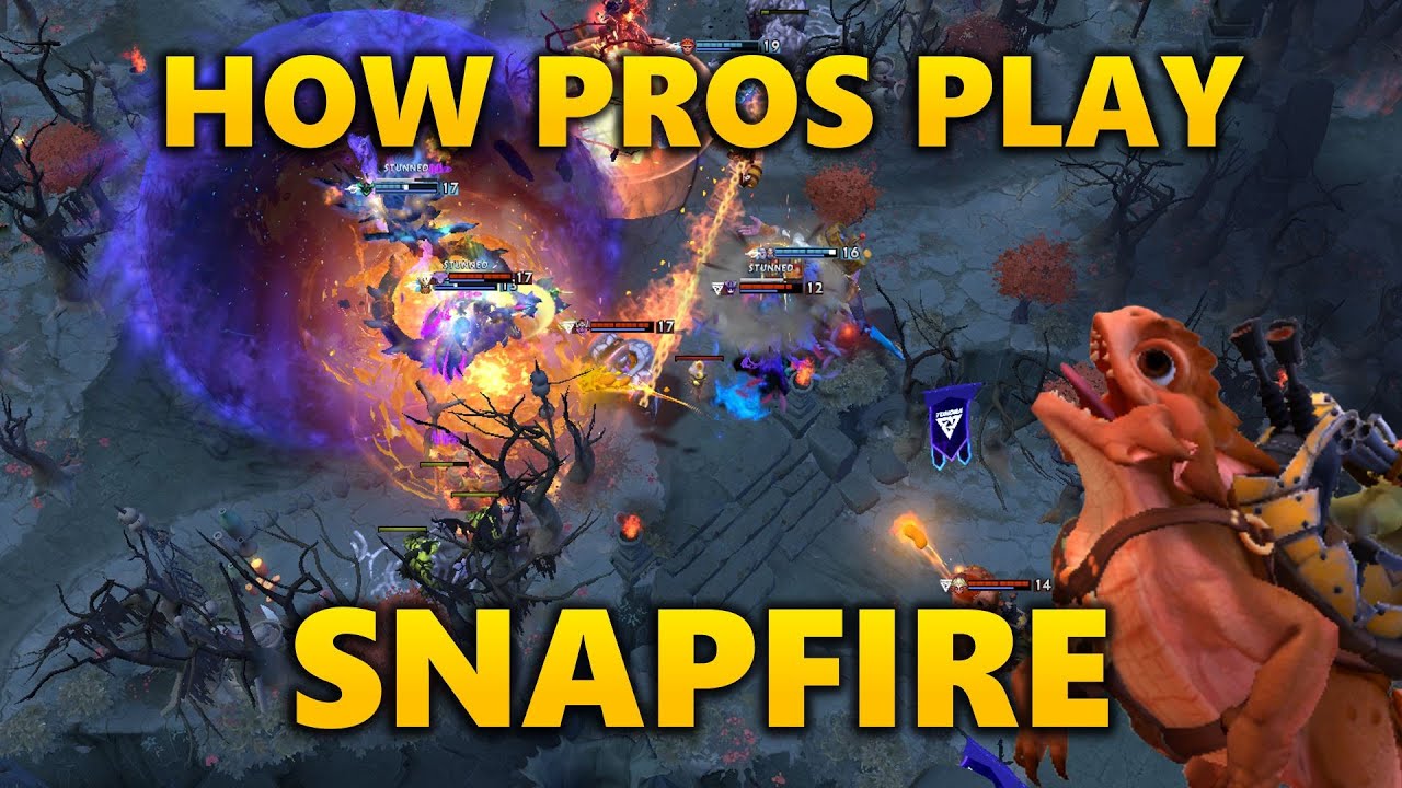 How to play Snapfire like the Pros | Dota 2 7.30e - YouTube