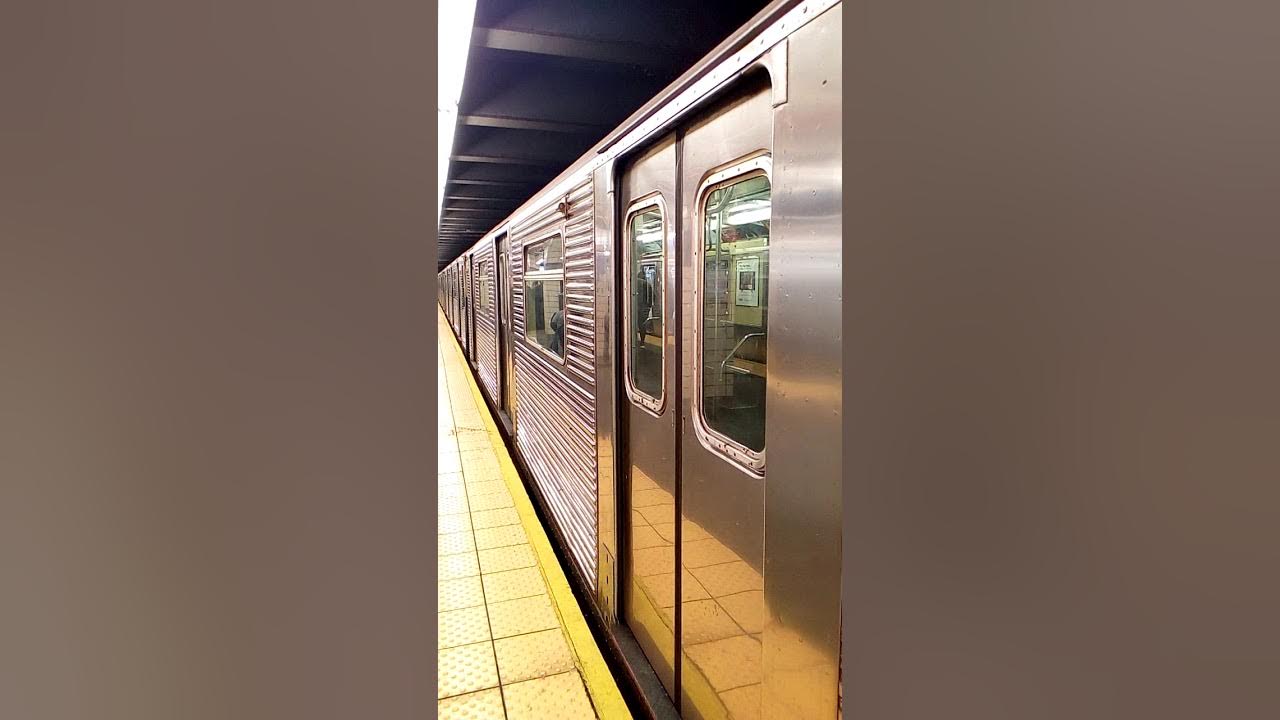 Brooklyn Bound R32 C train leaving Euclid Avenue - YouTube