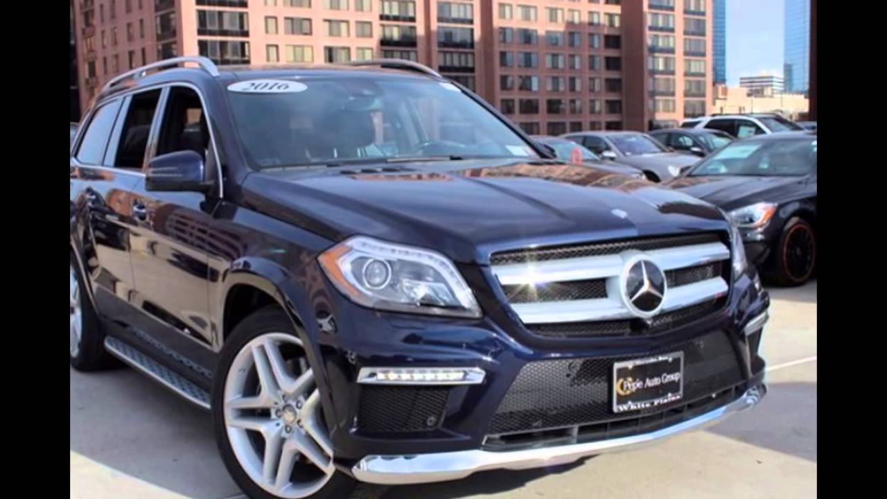 2016 Mercedes GL550 Lunar Blue Metallic - YouTube