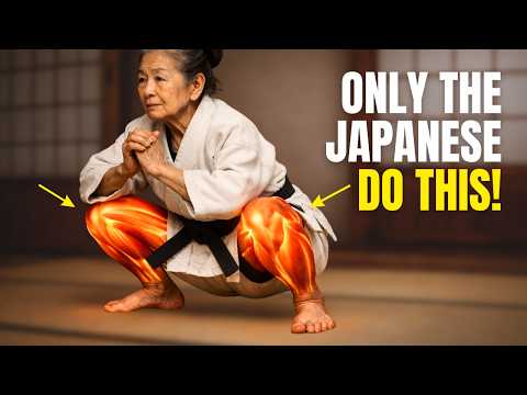4 Movements Japanese People Use to Never Lose Leg Strength After 60