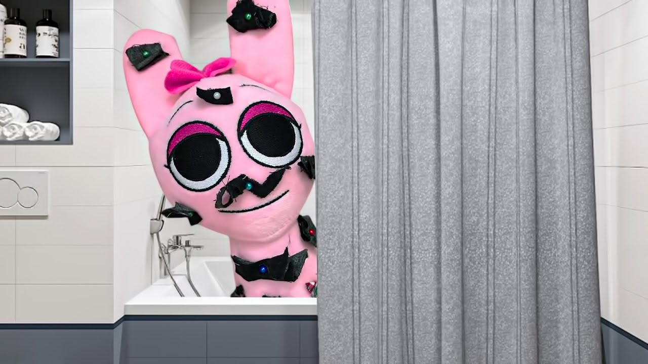 CLEANING PINKY SPRUNKI FROM DIRT REAL LIFE - YouTube