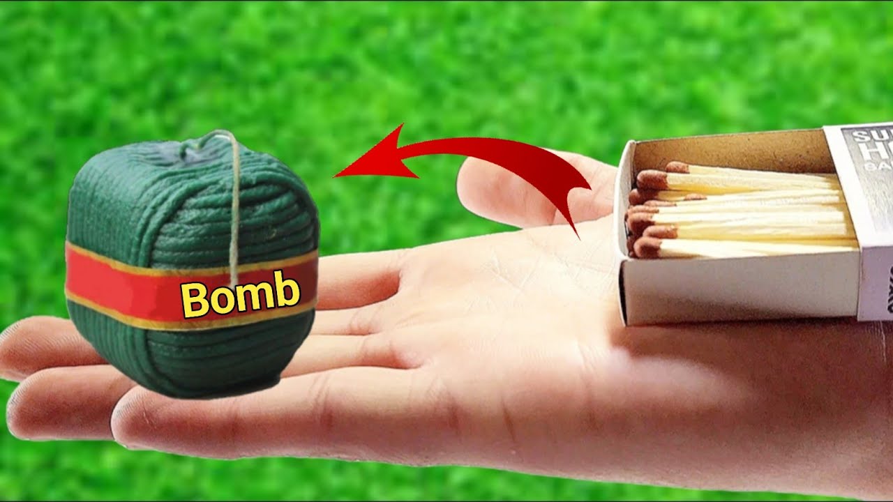 How To Make Bomb From Matches😳 | Pop Pop Fire Cracker - YouTube