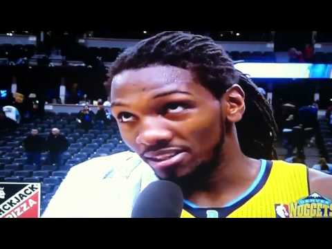 Kenneth faried post game interview