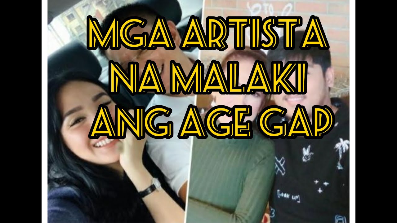 MGA ARTISTA NA MALAYO ANG AGE GAP - YouTube