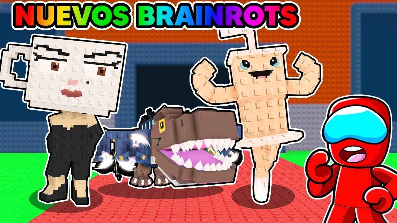 Robé TODOS los NUEVOS BRAINROT mas RAROS de Steal a Brainrot en Roblox ...