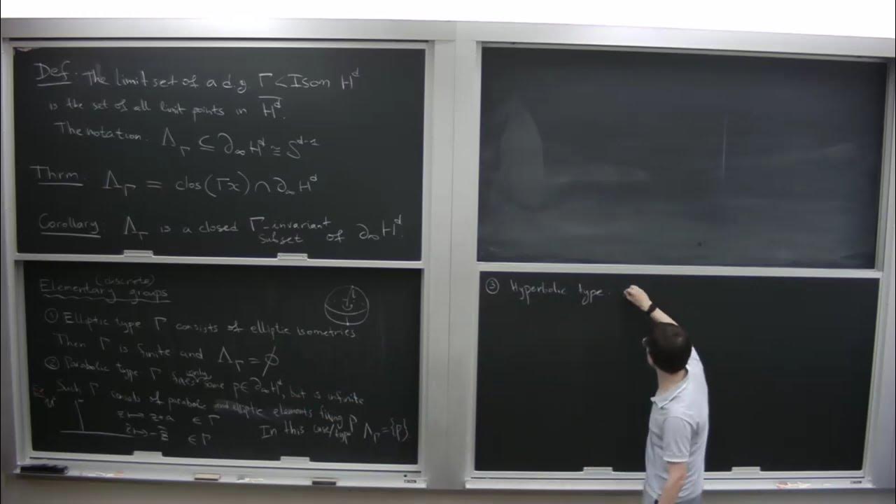 Lecture 15 | Geometry, Arithmetic, and Dynamics of Discrete Groups - YouTube