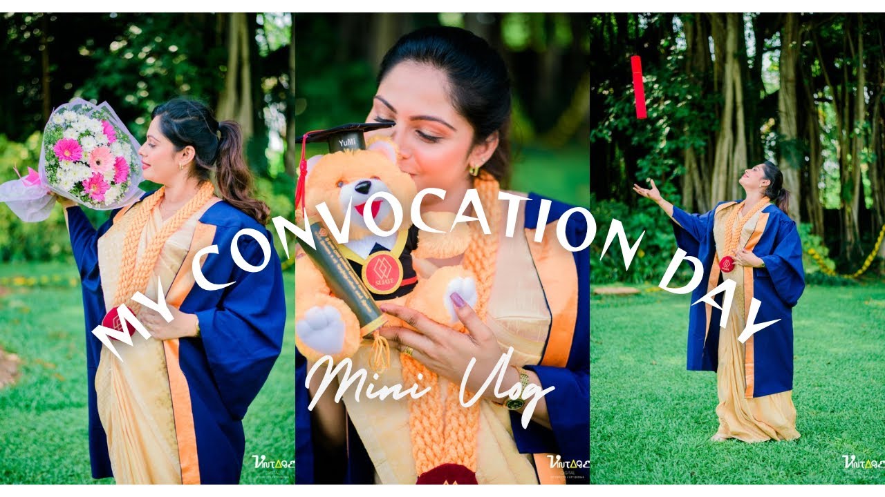 My Convocation Day ️ |Beautiful day🦋| Graduation 👩‍🎓 - YouTube
