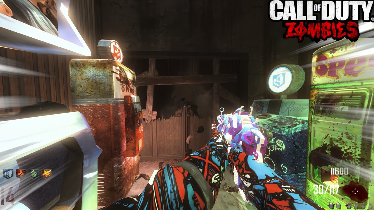 EL MAPA MÁS PEQUEÑO DE COD ZOMBIES EN BO2 ZOMBIES "ONE WINDOW CHALLENGE ...