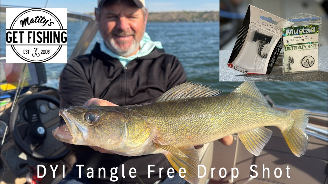 DIY Tangle Free Drop Shot - YouTube