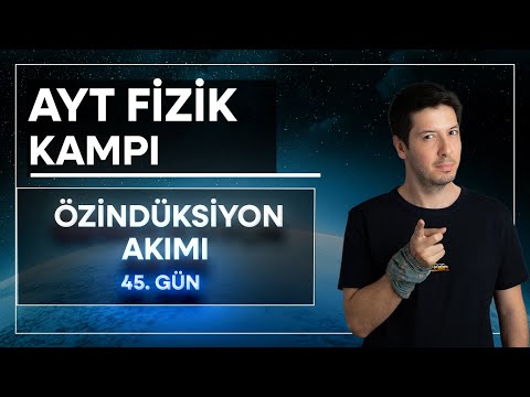 70) Manyetizma | Özindüksiyon Akımı ve Yönü. Özindüksiyon Akımı Nasıl Oluşur ( 45. Gün )