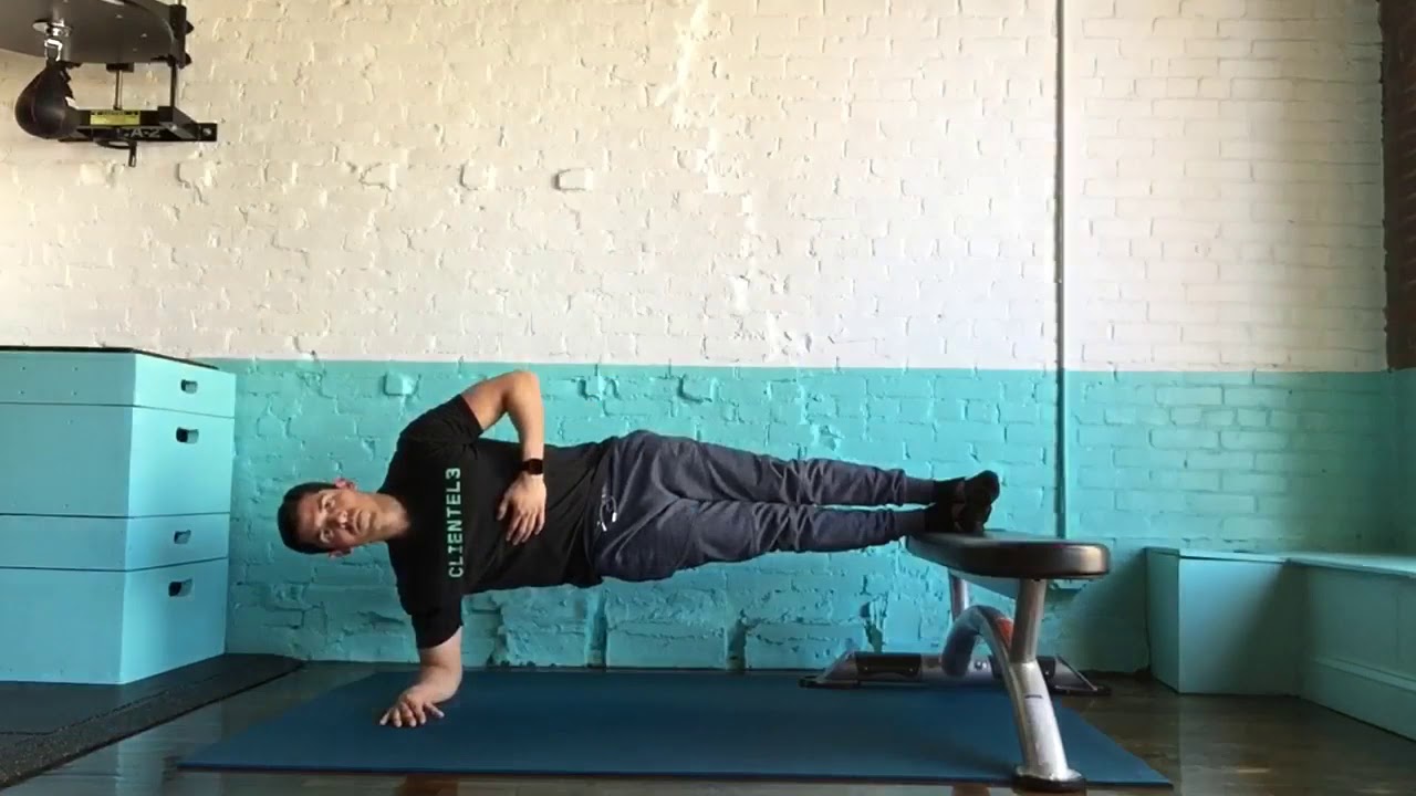Side High Plank - YouTube