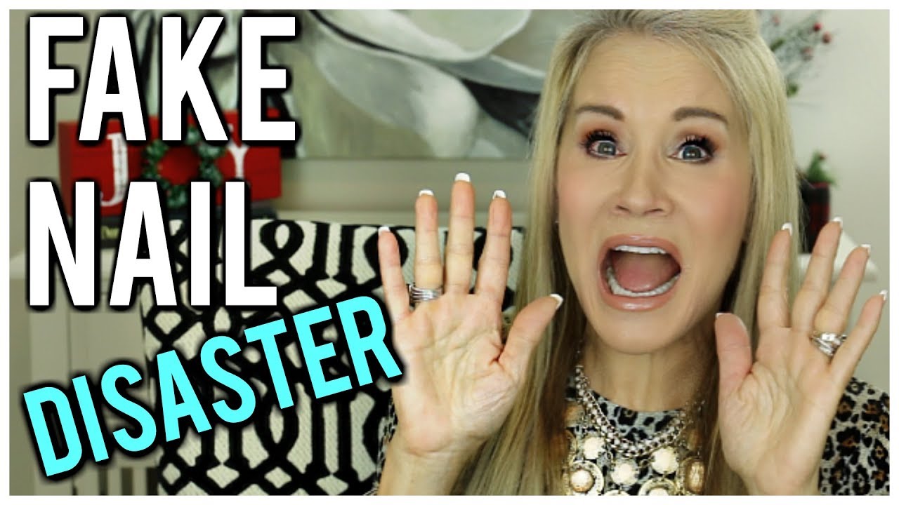 💝 FAKE NAIL DISASTER 💝 - YouTube
