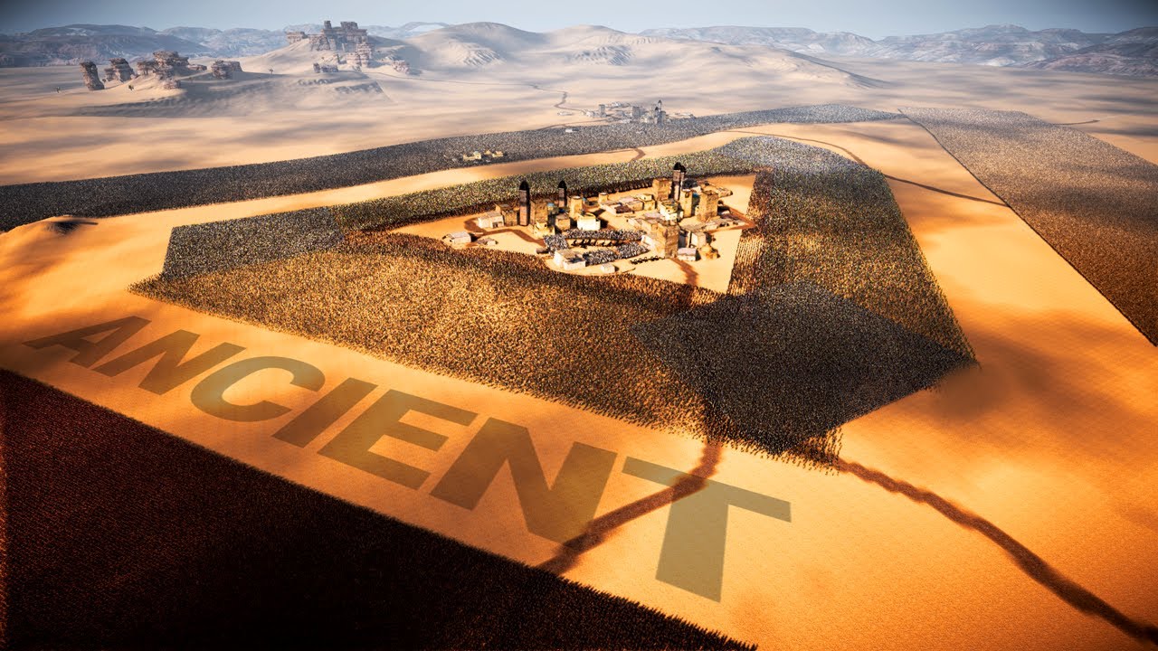Can 200K Medieval ARMY defend the town from 800K Ancient ARMY ...