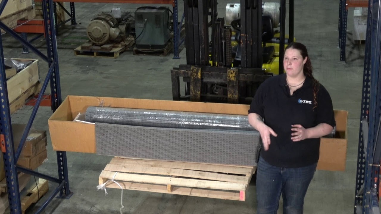 IMS Product of the Day - Intralox Series 1100 Conveyor System - YouTube