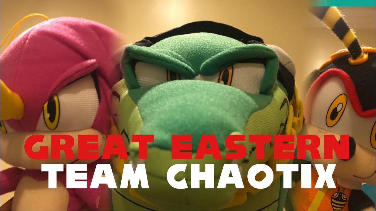 GE Team Chaotix Plush Set Unboxing! - YouTube