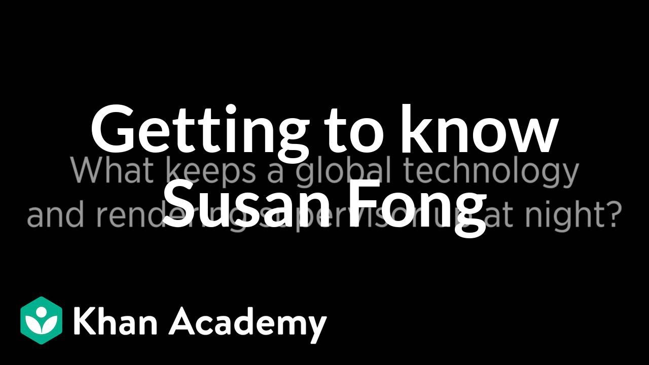 Getting to know Susan Fong | Rendering | Computer animation | Khan ...