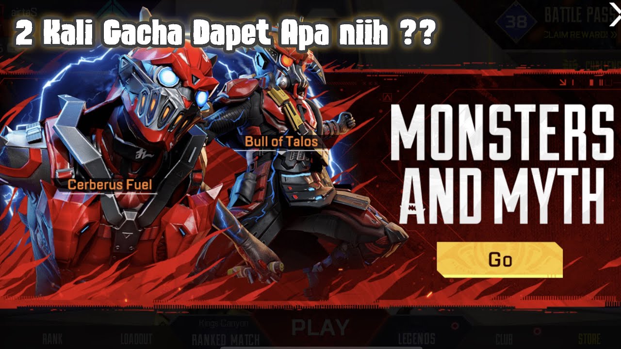 DI GACHA INI GUE HOKI PARAH !! GACHA MONSTER AND MYTH - Apex Legends ...